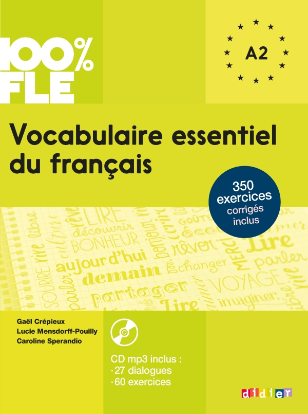100% FLE – Vocabulaire essentiel du français A2 – COGILER